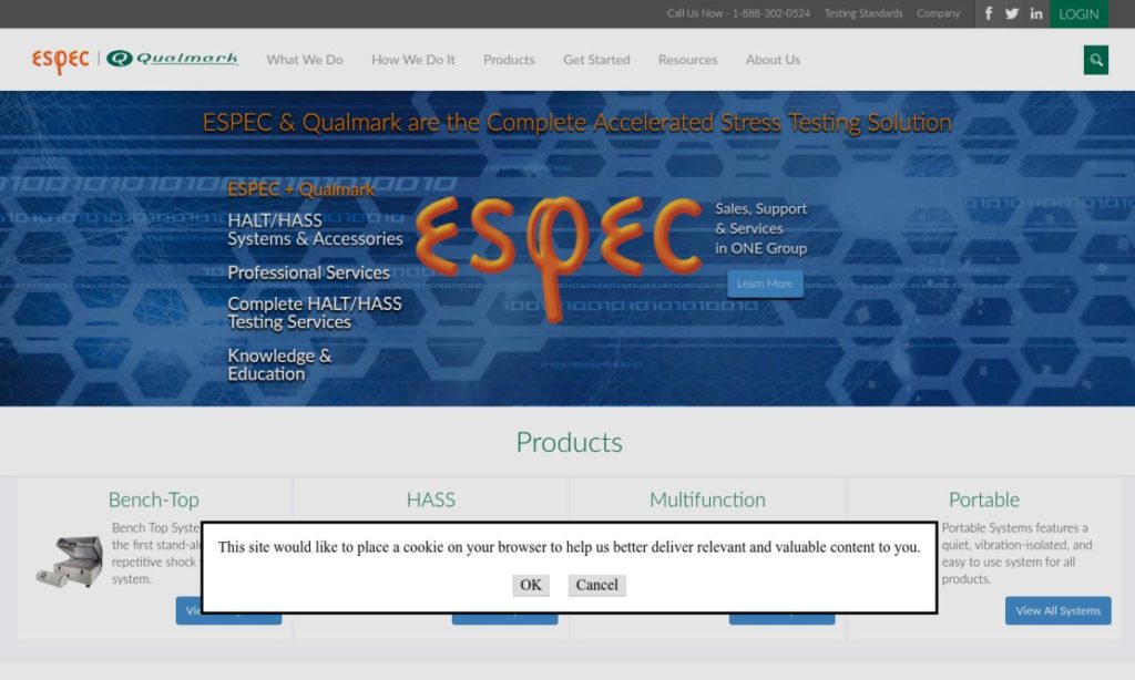 Qualmark Corp. /ESPEC | Denver | Environmental Test Chambers