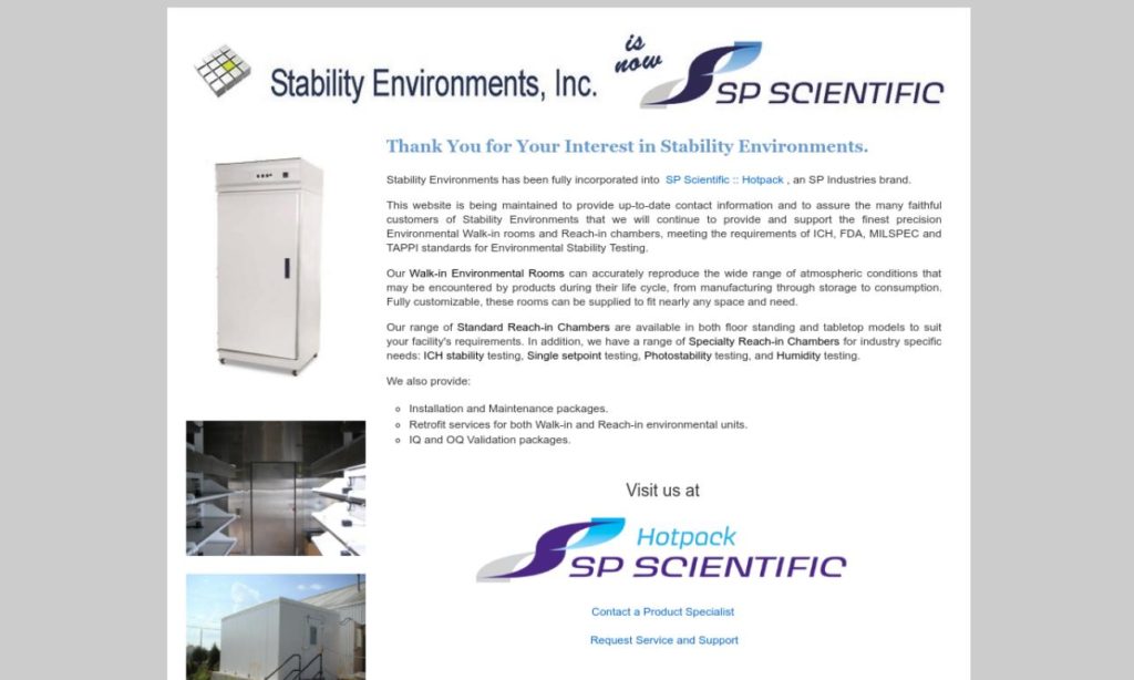 Stability Environments, Inc. | Environmental Test Chambers